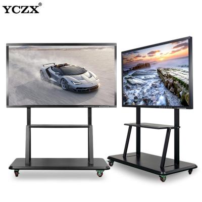 China 75 inch YCZX Interactive Smart Whiteboard 4K UHD Touch Screen for Classroom for sale