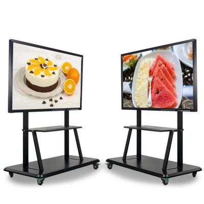 China YCZX 65 Inch 4K Interactive Flat Panel 20 Point Touch Whiteboard RJ45 for sale