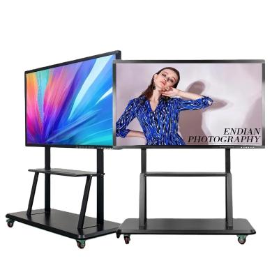 China 47 inch Interactive Touch Screen Transparent Display 8 Arrays Microphone Short Side for sale