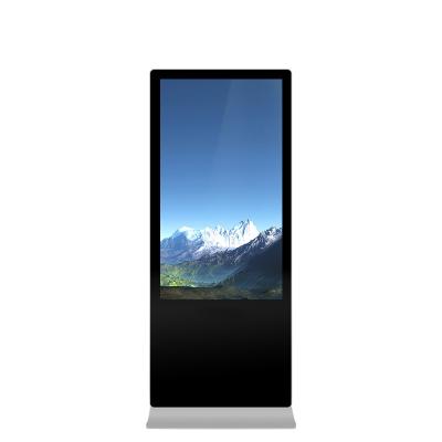 China 55 Inch Smart Touch Screen Digital Signage Indoor Interactive Display 4K UHD Android for sale