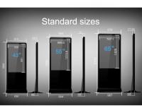 China Smart Indoor Floor Standing Advertising Display 42 43 55 65 Inch Available for sale