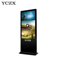 China 43 Inch Interactive Touch Screen LCD Advertising Player Android Digital Kiosk Display 1920x1080 for sale