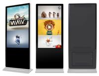China 55 Inch 4K UHD Advertising Display Monitor for Subway Stations Airports Android Digital Signage for sale