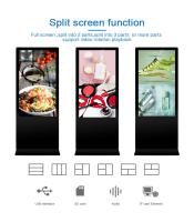 China 42 Inch Android Digital Advertising Player Stand Alone LCD Smart Display 3840x2160 UHD for sale