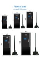China 42 Inch Android Digital Advertising Player Stand Alone LCD Smart Display 3840x2160 UHD for sale