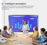 China 65 Inch Interactive Flat Panel 4K LED Smart Board Touch Whiteboard for Education and Business for sale