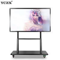 China 65 Inch 4K Interactive Flat Panel LED Smart Board Touch Screen Display 20 Points for sale