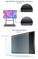 China 65 Inch Touch Interactive Flat Panel 4K Smart Board for Education and Business for sale