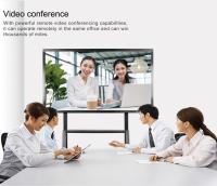 China 75 Inch 4K UHD Interactive Touch Screen Panel LCD Whiteboard for School Teaching 20 Points Touch for sale