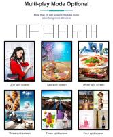 China 65 Inch Touch Screen Information Kiosk Wifi Android Digital Board Video Advertising Display for sale