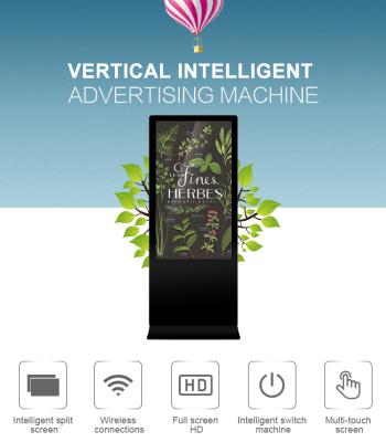 China 48 Inch Floor Standing Android LCD Advertising Screen Display Touch Digital Player 1920x1080 for sale