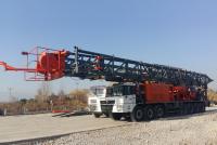 China Truck Mounted Oilfield Drilling Rigs Mechanical Hydraulic Drive For Well Drilling for sale