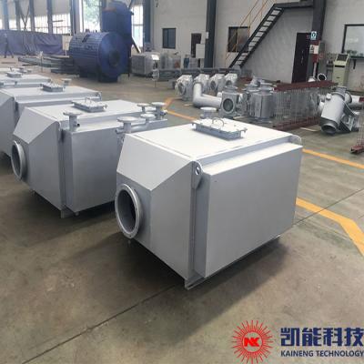 China Finned Tube Generator Set Waste Heat Boiler / Exhaust Gas Hot Water Boiler 500 KW for sale