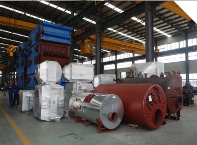 China Exhaust Gas Horizontal Steam Boiler For Power Generation 0.5Mpa - 2.45Mpa Working Pressure for sale
