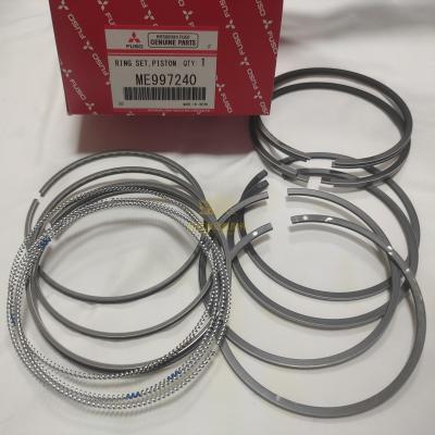 China For ME997240 Engine Piston Ring Mitsubishi 4D34 6D34 Excavator Diesel Engine Parts for sale
