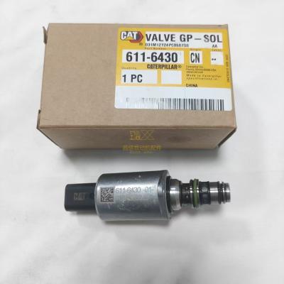 China 611-6430 6116430 24V Excavator Solenoid Valve CAT 320GC 330GC Excavator Accessories for sale