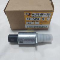 China 611-6430 6116430 24V Excavator Solenoid Valve CAT 320GC 330GC Excavator Accessories for sale