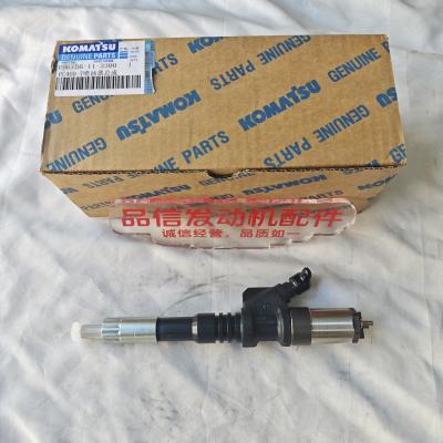China 6156-11-3300 6156113300 Fuel Injector Komatsu PC400-7 Excavator Engine parts for sale