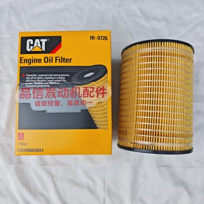 China For 1R-0726 1R0726 Engine Oil Filter CAT 3508 3512 3516 Excavator Engine Parts for sale