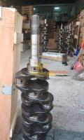 China Kubota V2403 engine crankshaft forged cast iron excavator parts 1G851-23017 1G85123017 for sale