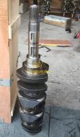 China Kubota V2403 engine crankshaft forged cast iron excavator parts 1G851-23017 1G85123017 for sale