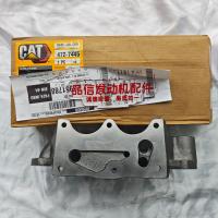 China CAT C13 Oil Cooler Base for Excavator Engine Parts with High-Strength Cast Iron and OEM-Grade Quality for sale
