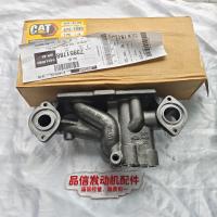 China CAT C13 Oil Cooler Base for Excavator Engine Parts with High-Strength Cast Iron and OEM-Grade Quality for sale
