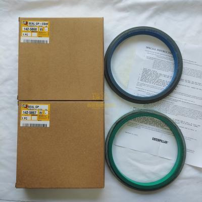 China Precise Fit Anti-Leakage Design Wear-Resistant Material Seal Groups for CAT C15 3406 Excavator Engine Crankshaft Seals for sale