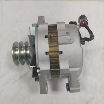 China 24V 90A Generator with Double-Groove Pulley for ISUZU 6WG1 Excavator Engine Parts - High Durability Alternator for sale
