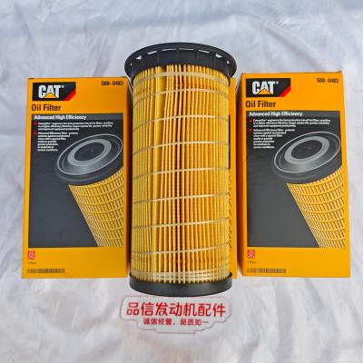 China CAT C9.3 Engine Oil Filter with Cartridge-Style Element High Dirt-Holding Capacity and OEM-Compliant Mounting for sale