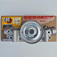 China CAT C15 3406 Diesel Oil Filter Seat 176-1363 1761363 Excavator Engine Parts Replacement for sale
