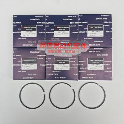 China Mitsubishi Piston Ring Set 34317-19011 S6K Excavator Engine Parts 3431719011 for sale