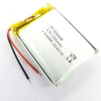 China UL Certified 3.7V 1200mAh Lithium Polymer Battery 103040 High Discharge for sale