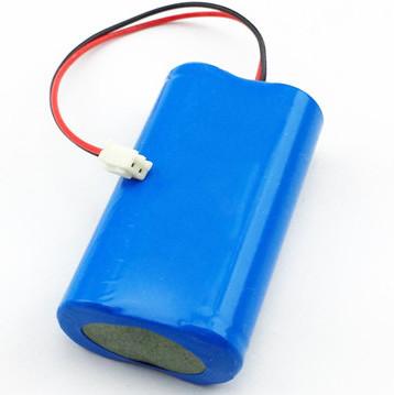China ICR18650 2S1P 7.4V 2200mAh Lithium Ion Battery Pack 500 Cycles for sale