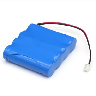 China ICR18650 4S1P 14.8V 2200mAh Lithium Ion Battery Pack Long Cycle Life for Detector for sale