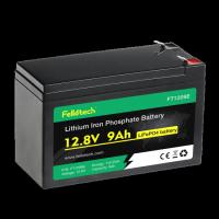 China 2000 Cycles Solar Storage Lithium Battery 9Ah 12V Lithium Deep Cycle Battery Rechargeable for sale