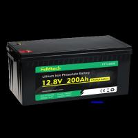 China 12V 200Ah LiFePO4 Prismatic Battery Deep Cycle Rechargeable Solar Power Storage for sale
