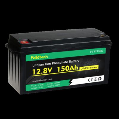 China Customized Solar Rechargeable Battery Pack 12V 150ah Deep Cycle for sale