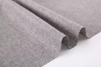 China Plain Style Polyester Linen Polyester Fabric For Sofa for sale