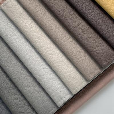China Knitted Sofa Velvet Sequin Fabric Imitation Leather 100% Polyester for sale