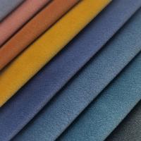 China Knitted Sofa Velvet Sequin Fabric Imitation Leather 100% Polyester for sale