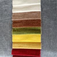 China Chenille Velvet Sofa Upholstery Fabrics Brushed Pattern for sale