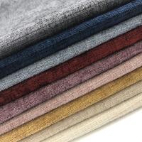 China Dyed Furniture Upholstery Soft Chenille Sofa Fabric 370gsm for sale
