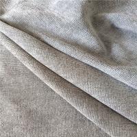 China Plain Solid Chenille Sofa Fabric For Furniture Sewing Upholstery Cloth for sale