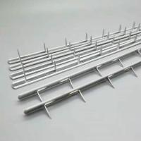 China 28 Upholstery Metal Back Tack Strip Sofa Bottoming And Edge Sealing Anti Nail for sale