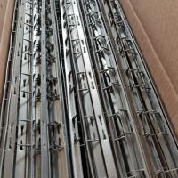 China Sharp Prong Upholstery Metal Tack Strip Galvanized Steel For Sofa Furniture for sale