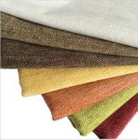 China Chenille Sofa Upholstery Fabric / Polyester Chenille Sofa Fabric for sale
