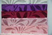 China 100%Polyester Linen Like Upholstery Fabric For Sofa European Solid 330gsm for sale