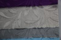China 100%Polyester Linen Like Upholstery Fabric For Sofa European Solid 330gsm for sale