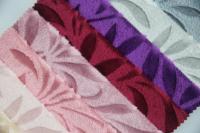 China 100%Polyester Linen Like Upholstery Fabric For Sofa European Solid 330gsm for sale